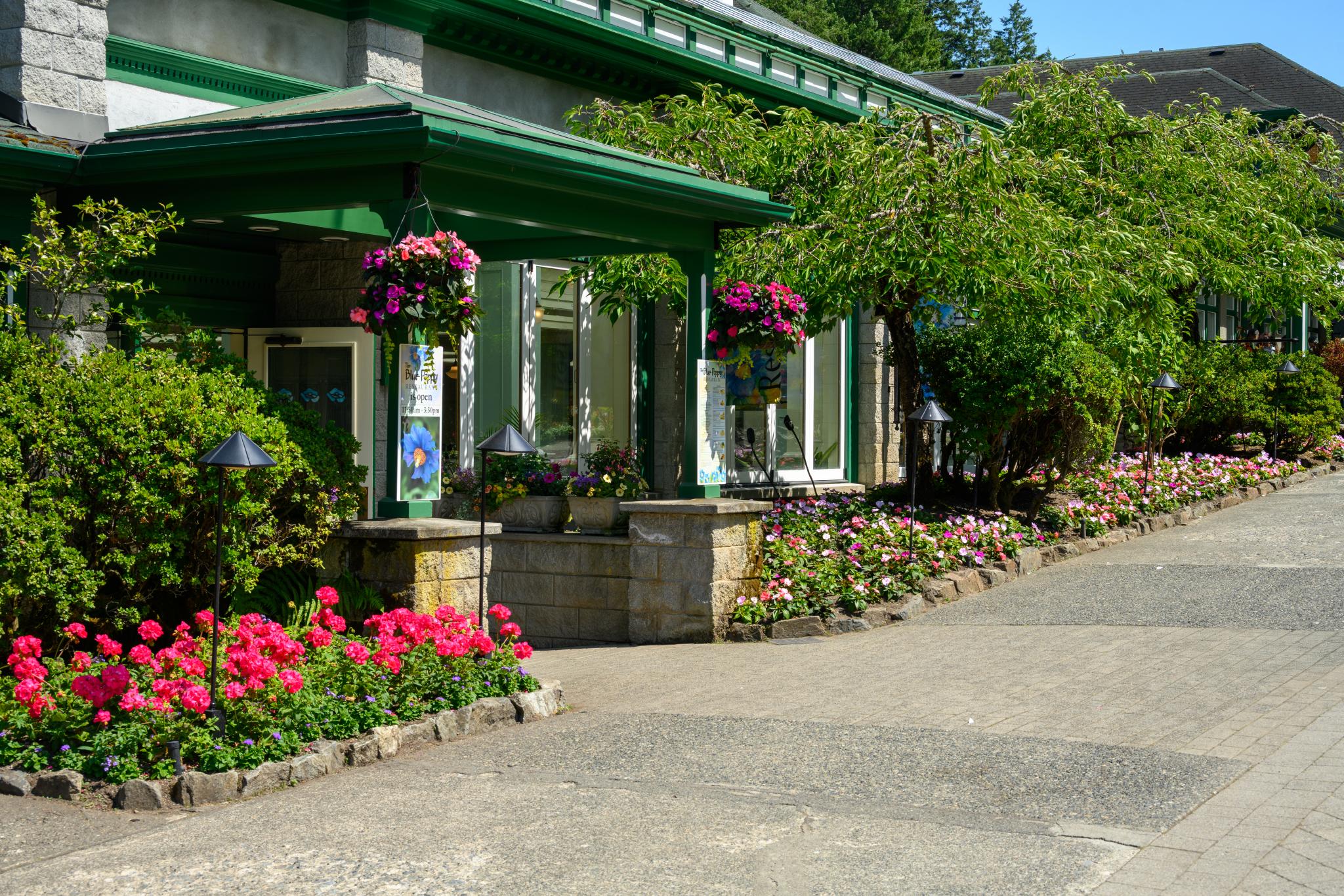 Le restaurant Blue Poppy - The Butchart Gardens