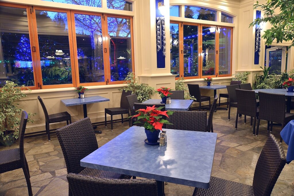 The Blue Poppy Restaurant - The Butchart Gardens